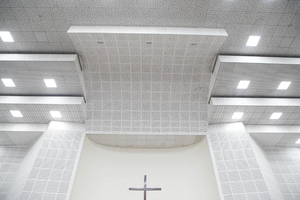 GYPSONIC Curved Panels – Grid & Acoustic Ceiling Tiles