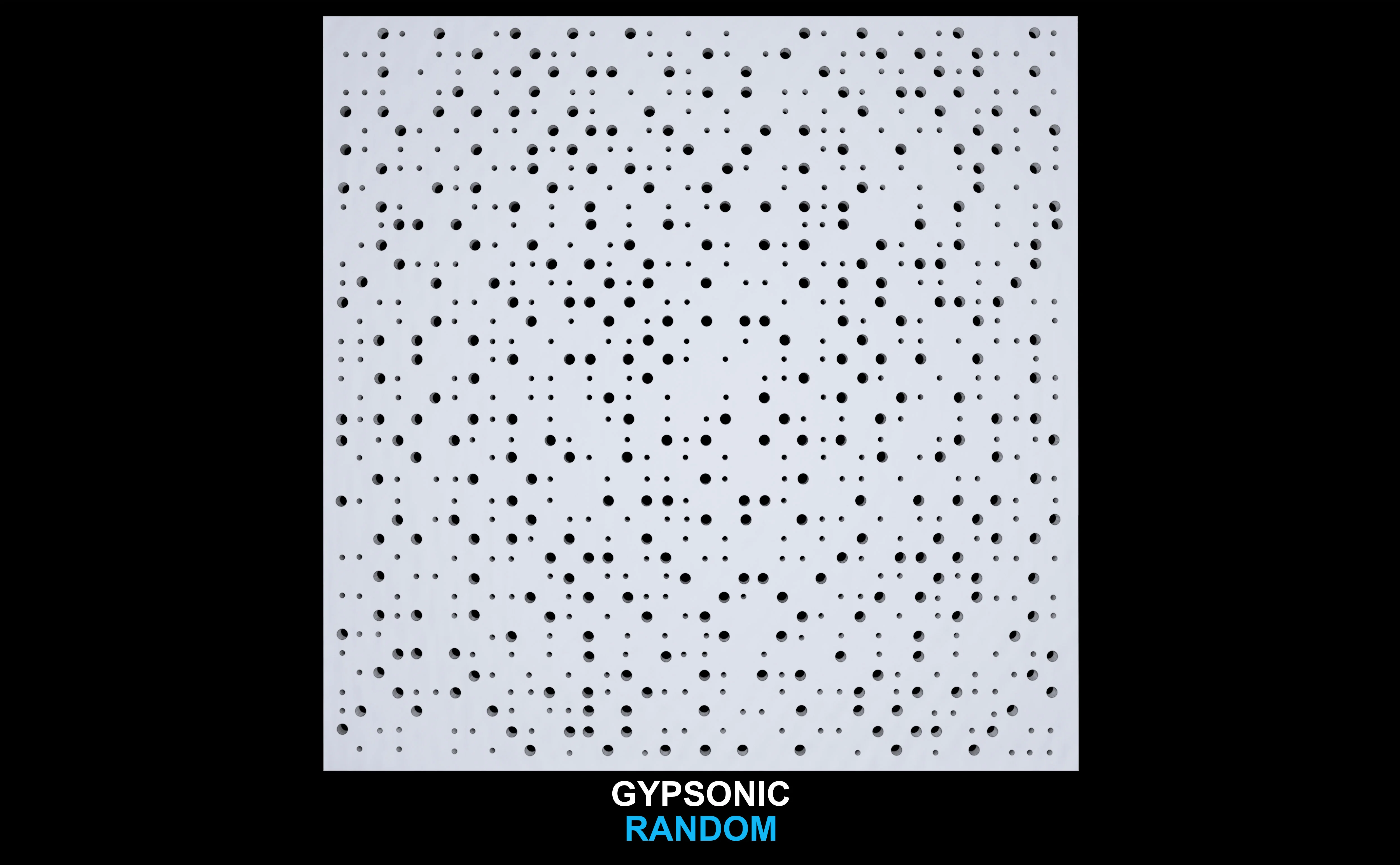 Fully Perforated - Gypsonic© Zero Defect GRG acoustic ceilings & walls