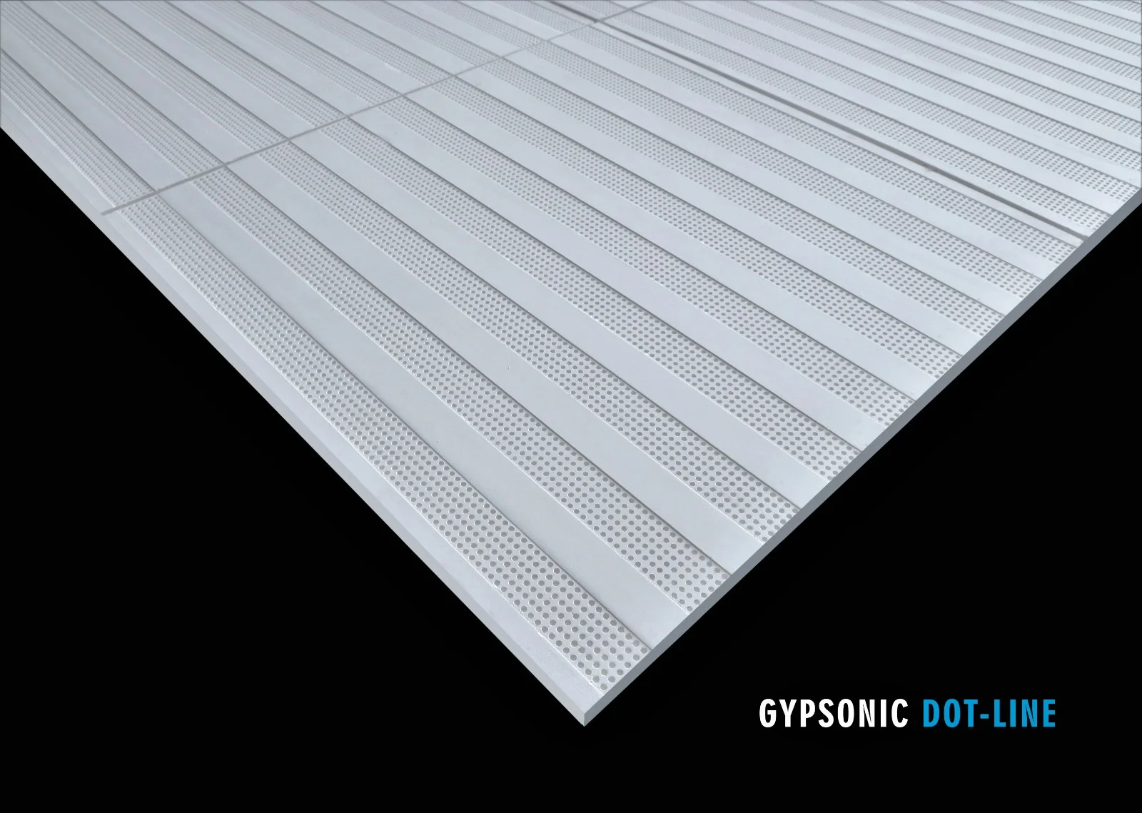 Best Grid & Acoustic Ceiling Tiles | Gypsonic Dot Line