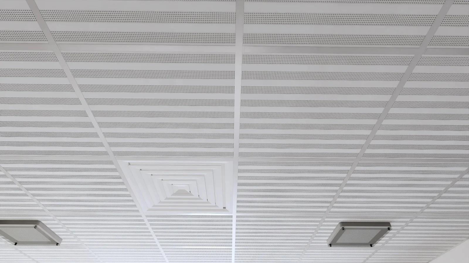 Semi Perforated - Gypsonic© Zero Defect GRG acoustic ceilings & walls